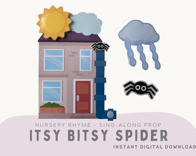 Children Nursery Rhyme, Itsy Bitsy Spider, Early Learning, Children ...