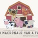 Old Macdonald Had A Farm Printable Props. Nursery Rhymes, Baby and ...