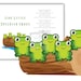 Five Little Speckled Frogs Printable Props. Nursery Rhymes, Baby and ...