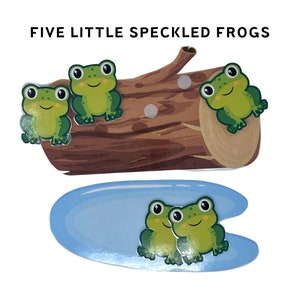 Bundle of 5 Nursery Rhyme Props. Wheels on the Bus, Old Macdonald, 5 ...