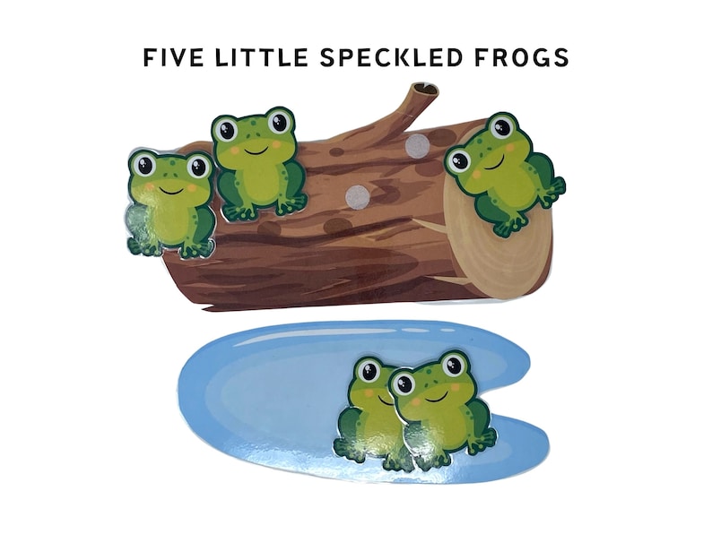 Bundle of 5 Nursery Rhyme Props. Wheels on the Bus, Old Macdonald, 5 ...