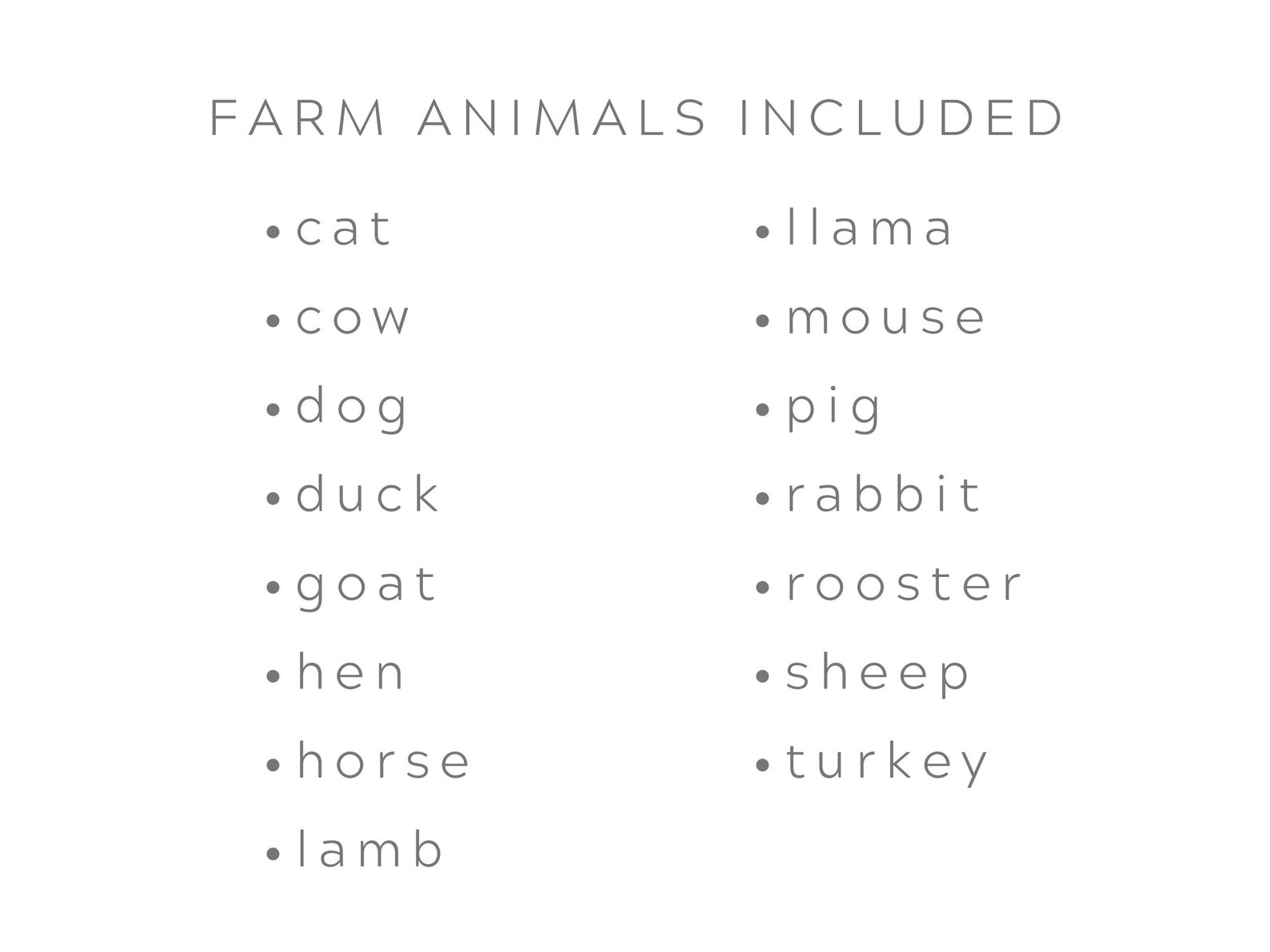 15 Farm Animals Flashcards and Poster With Real Pictures. Montessori ...