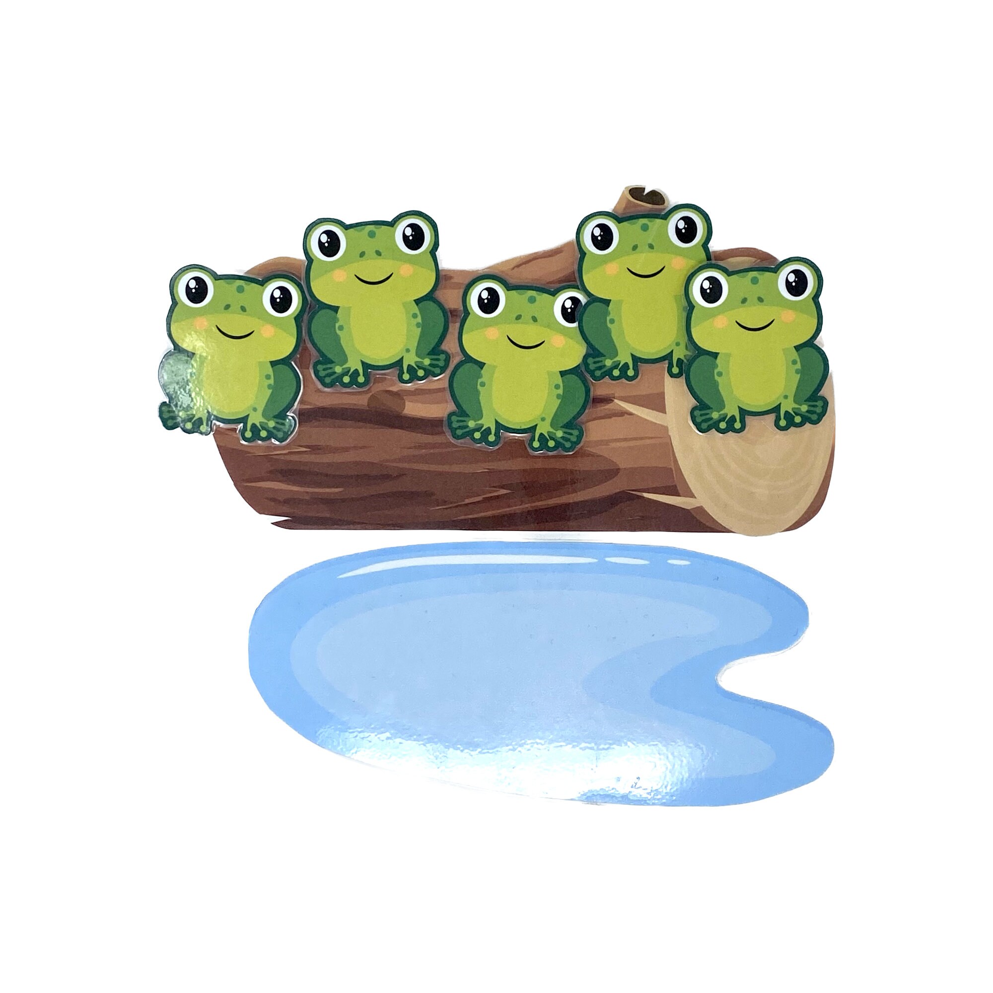 Five Little Speckled Frogs Printable Props. Nursey Rhymes - Etsy UK