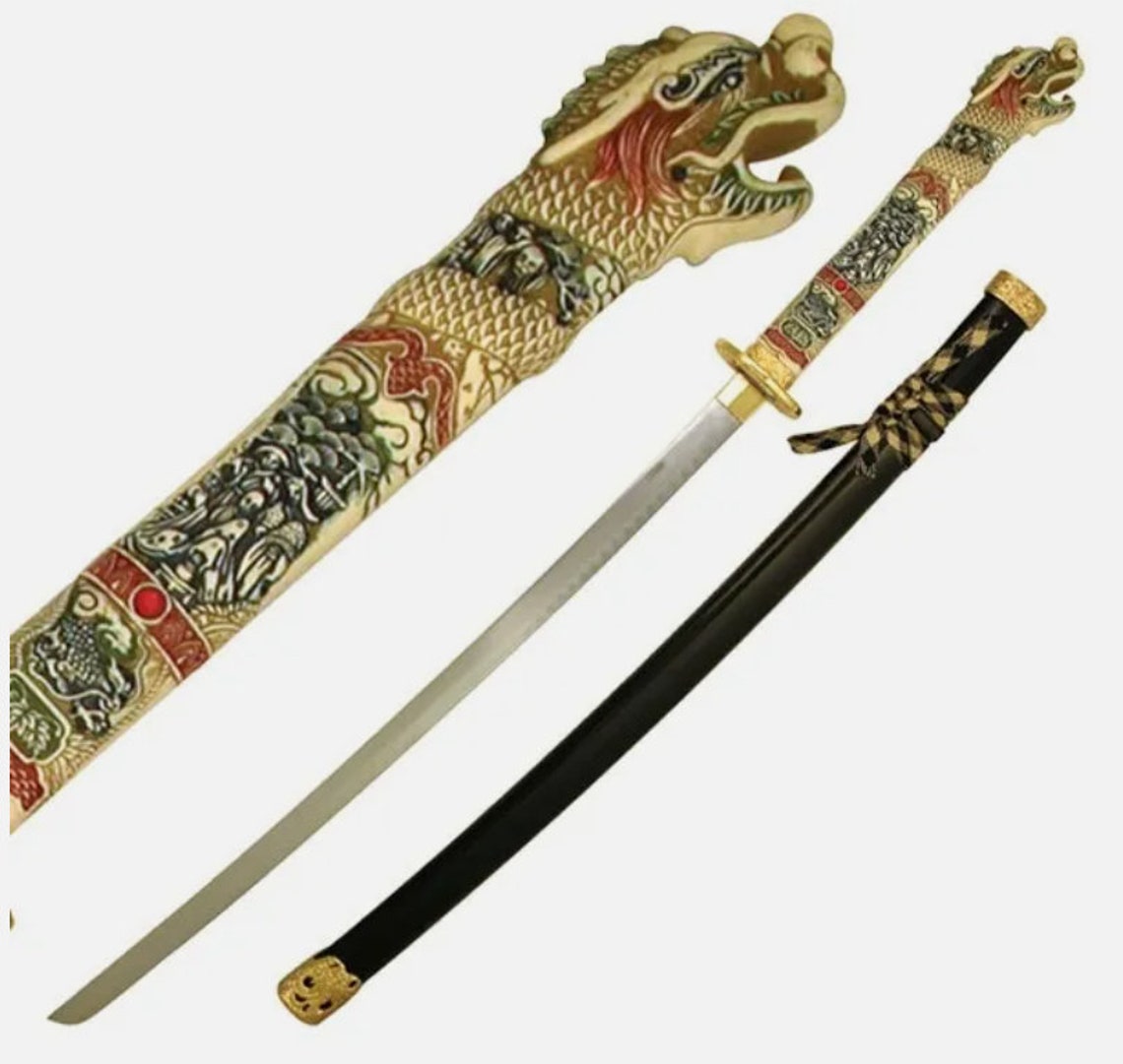 Highlander Sword Ramirez Katana Connor Macleod Duncan Dragons Head ...
