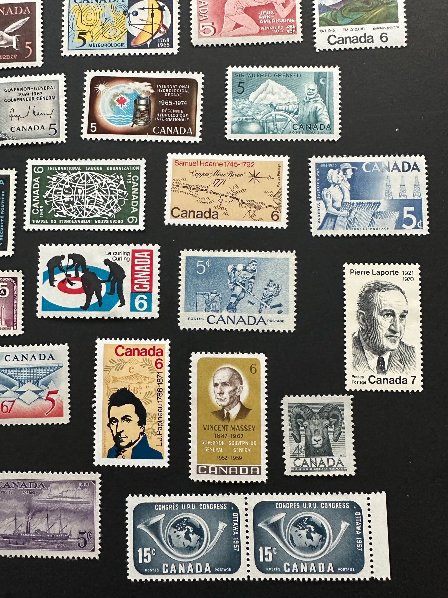 40 Canada Unused Stamps 1960s - Etsy