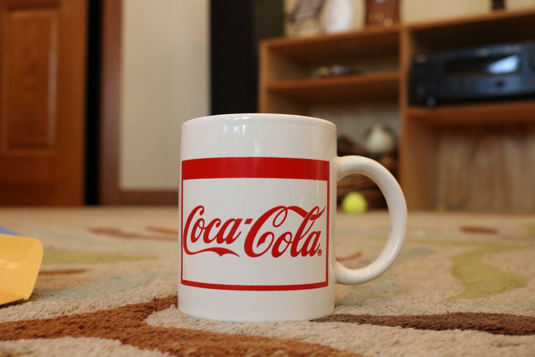 Various Coca Cola Glass Cups And Mugs Etsy