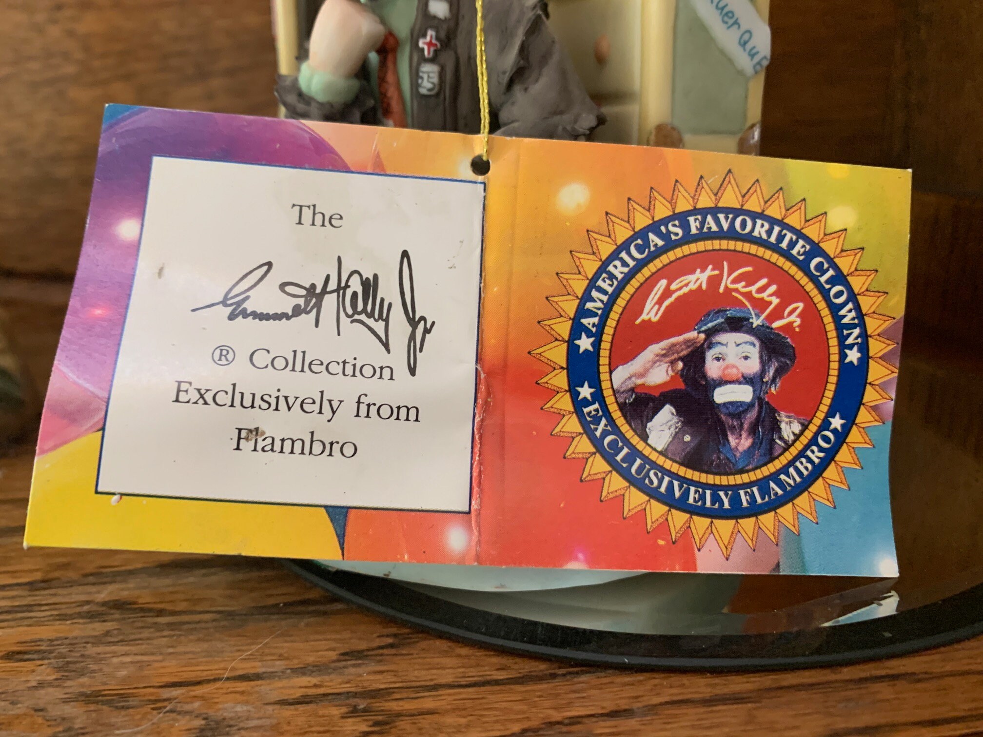 Emmett Kelly Send in the Clowns Figurine - Etsy