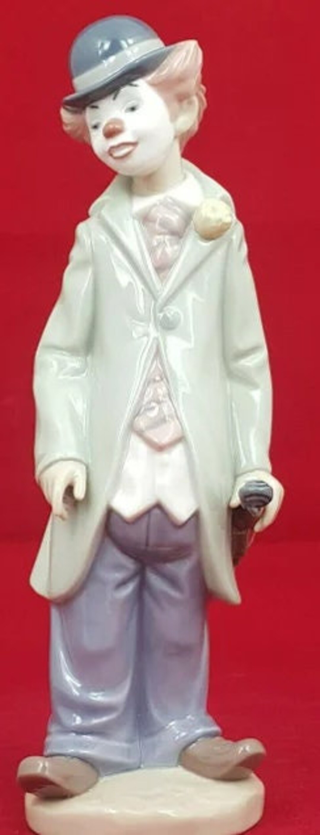 Lladro 5472 Circus Sam Clown With Violin Porcelain Figurine - Etsy