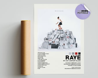 Raye Album Poster - Etsy