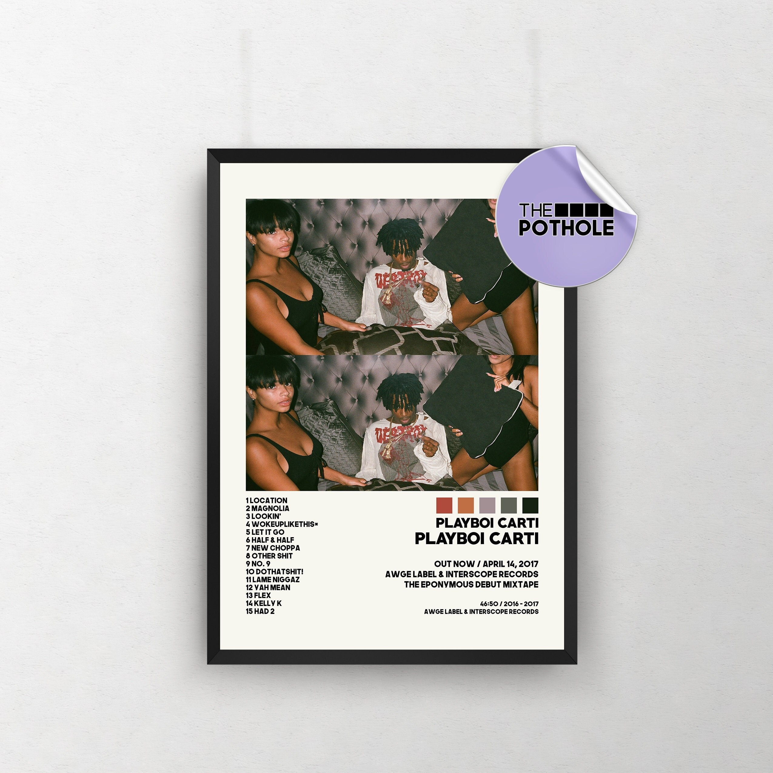 Playboi Carti Posters / Playboi Carti Poster, Tracklist Album Cover ...
