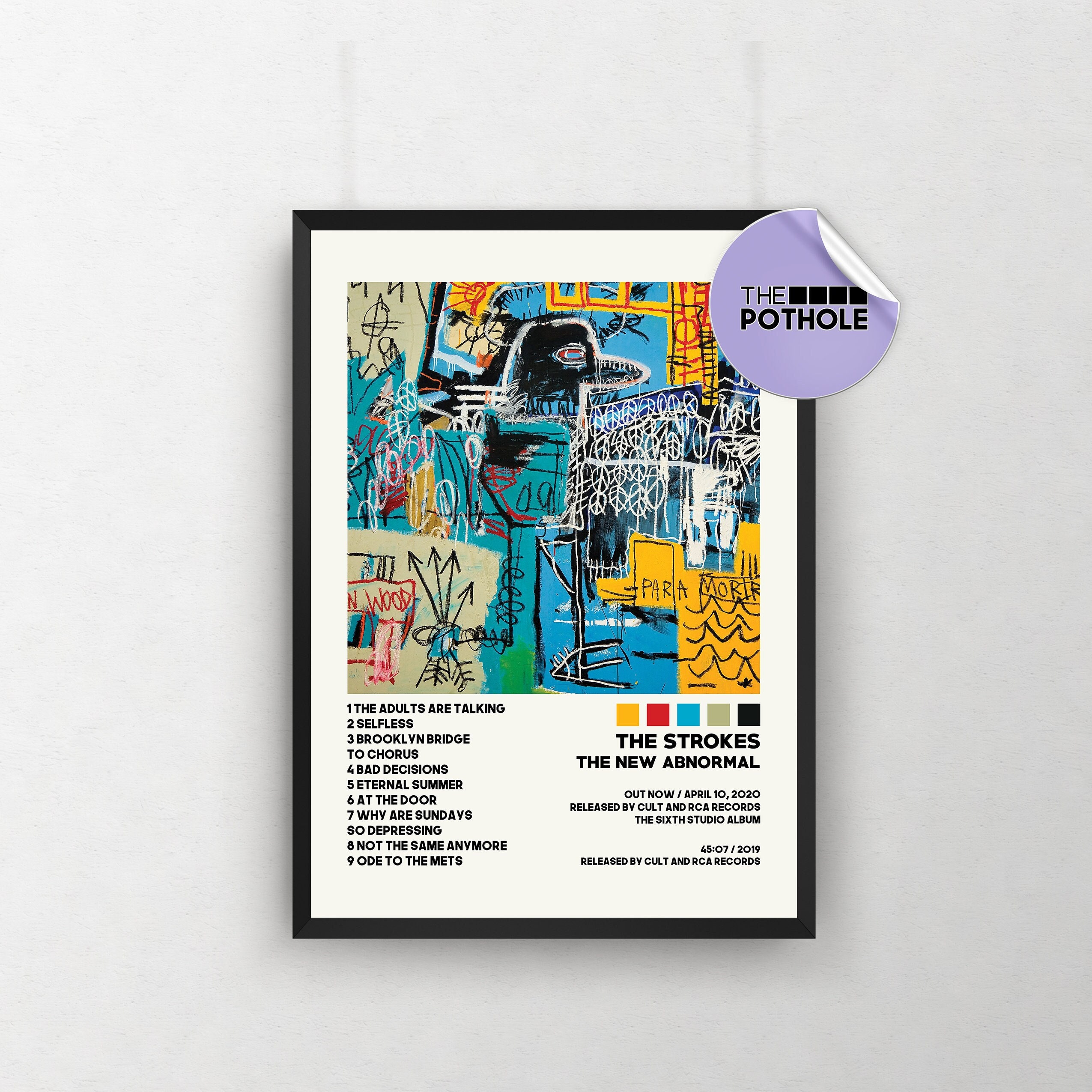 The Strokes Posters, The N€W Abnormal Poster, The Strokes Album Cover ...