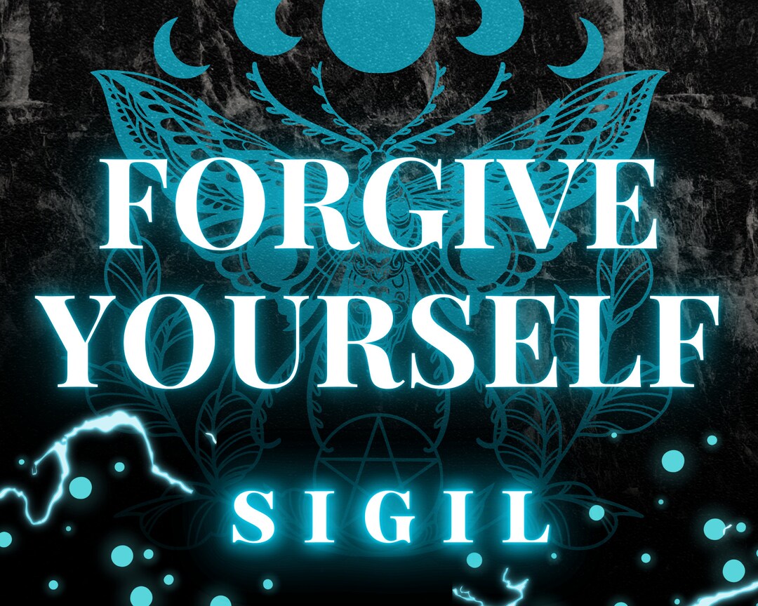 Forgive Yourself Sigil Symbol Magic diy Witchcraft for Beginners ...