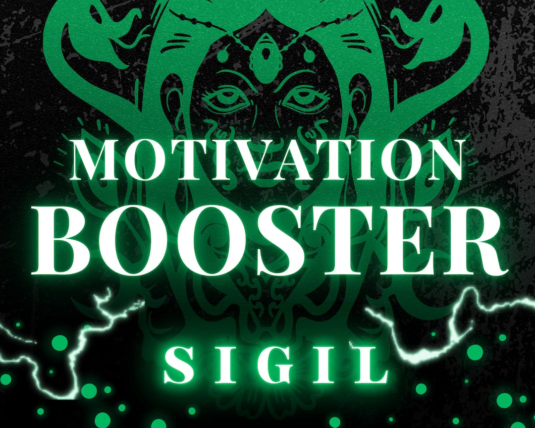 Motivation Sigil Symbol Magic diy Ritual for Beginners Blkqueenmagick ...