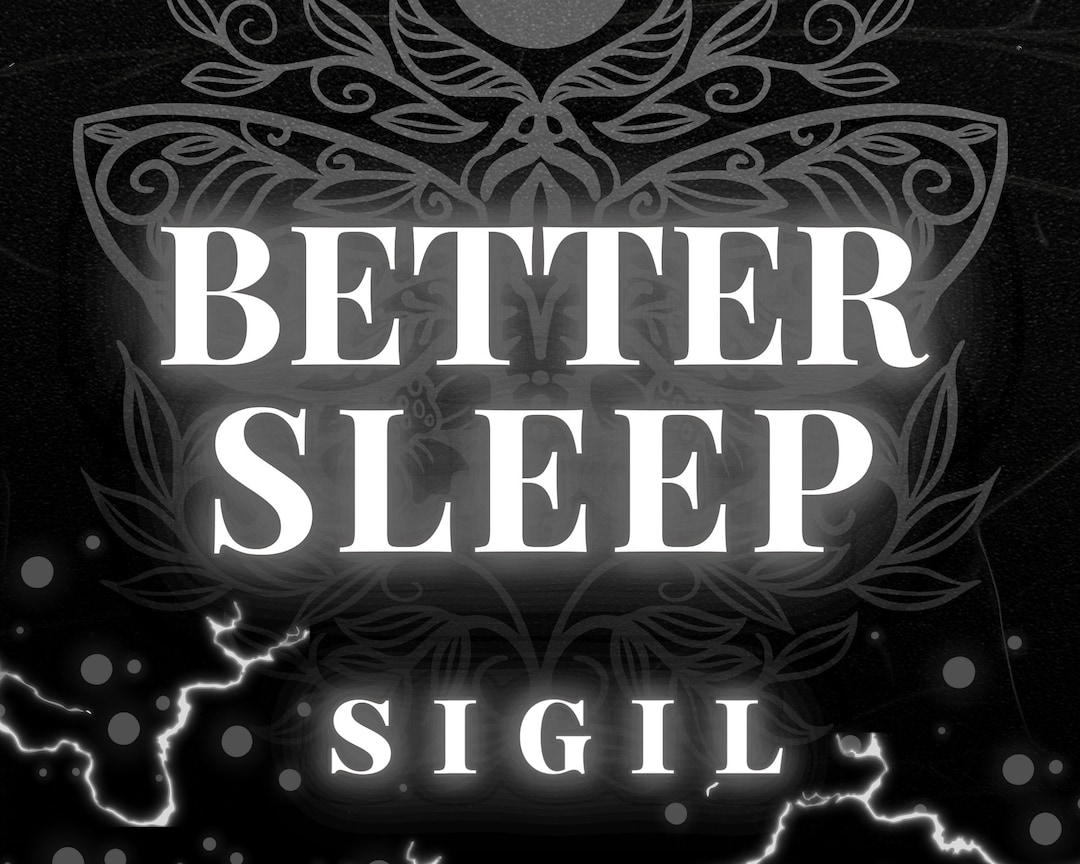 Sleep Sigil Symbol Magic diy Spell for Beginners Blkqueenmagick - Etsy