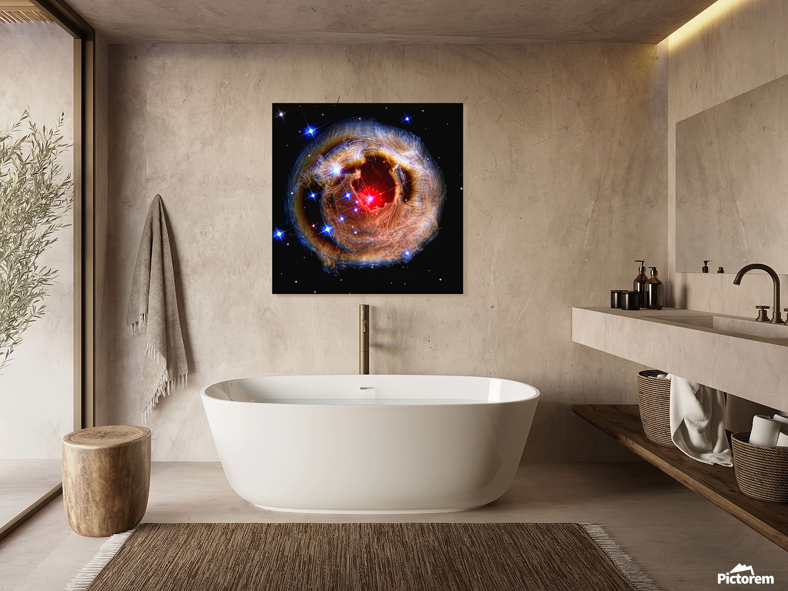 Red Supergiant Star V838 Hubble Space Telescope Image NASA Photo ...