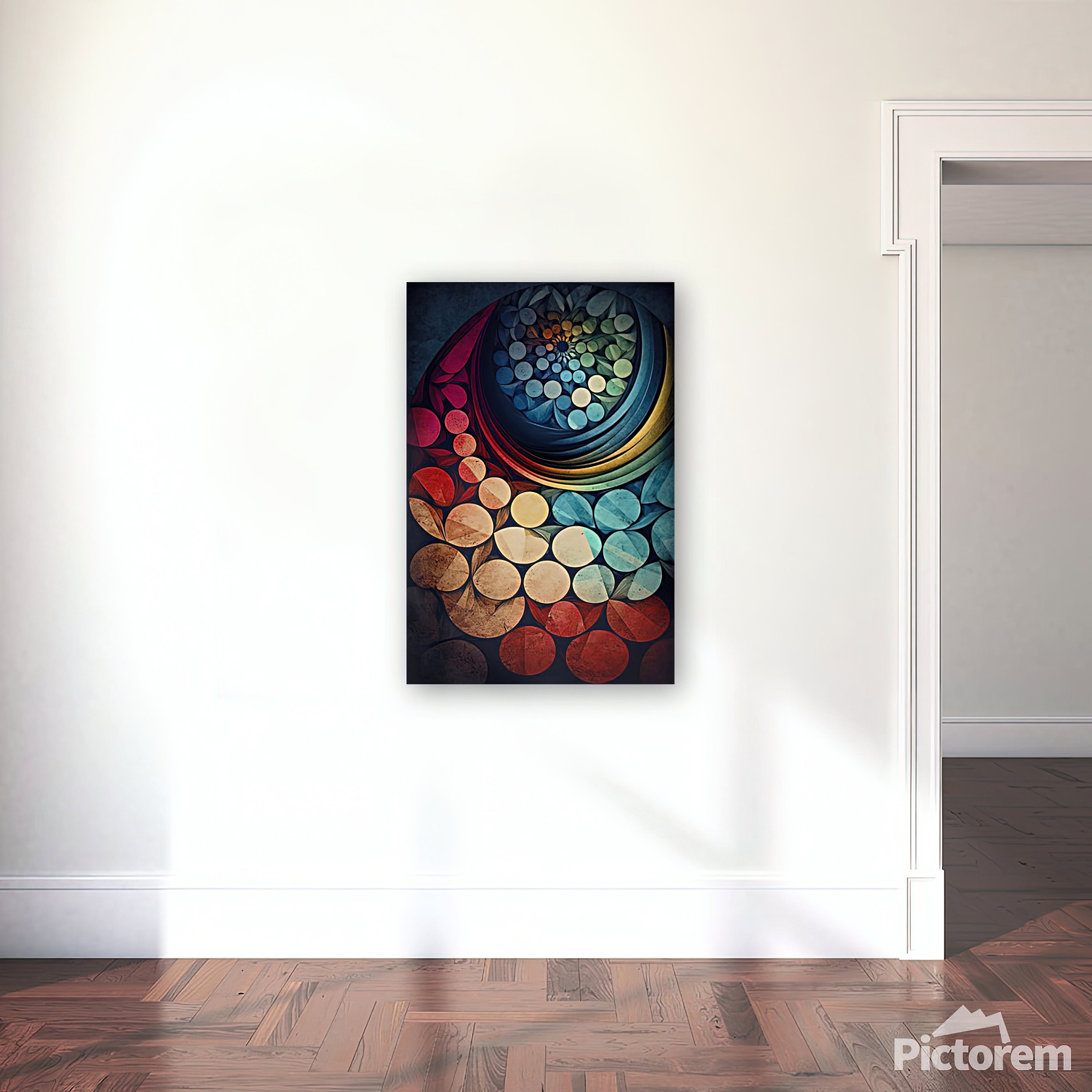 PRINTABLE Color Spectrum Abstract Wall Art for Lifestyle Design ...