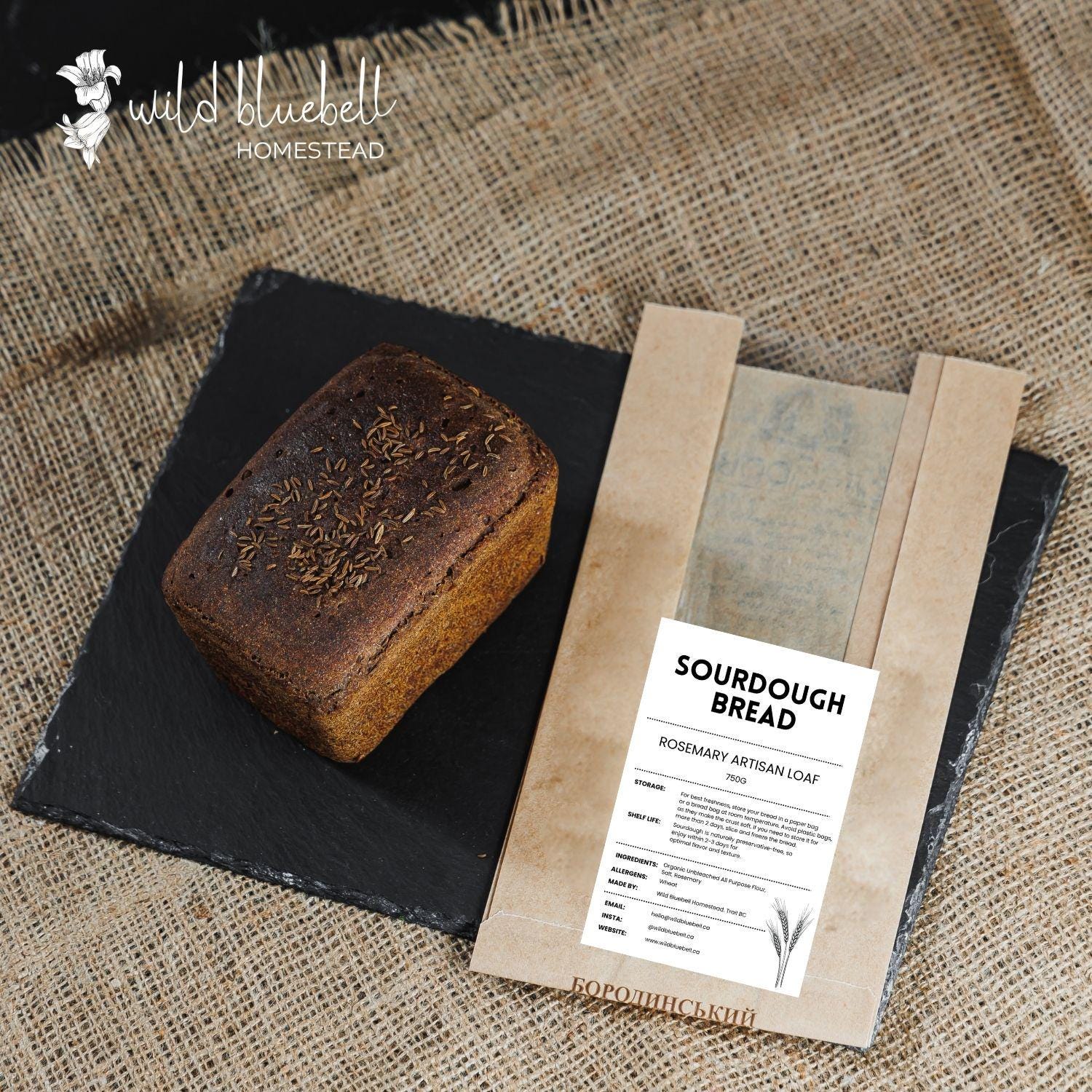 Editable Sourdough Baker Label Template Pack, Printable Bread Label ...