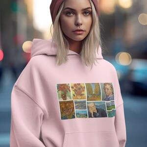 Van Gogh Art Hoodie, Van Gogh Print, Cozy Renaissance Hoodie. - Etsy