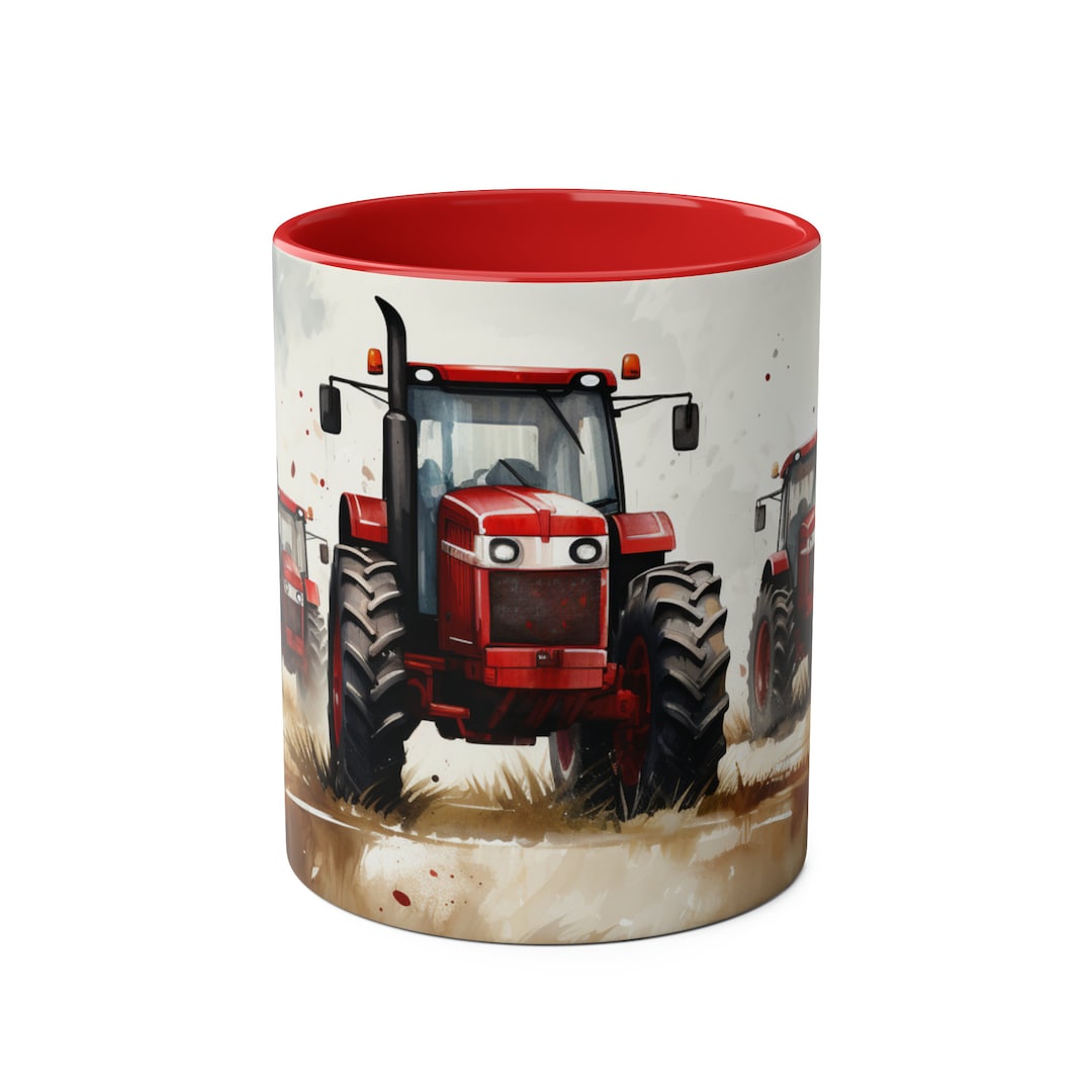 Farming Coffee Tea Mug, Farm Mug Tractor Mug, Mug, Tractor Gift,farm ...
