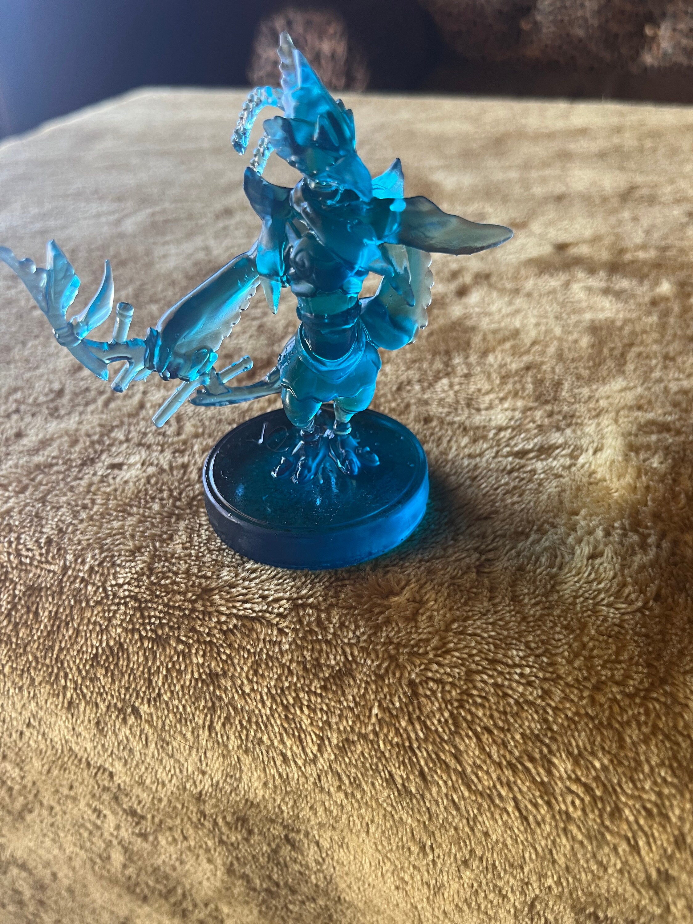 6 Clear Blue 3d Printed Zelda Figurines - Etsy