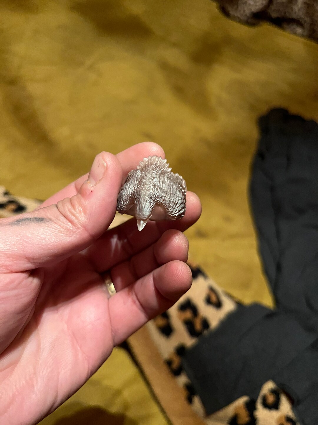 Custom Made Raven Ring - Etsy