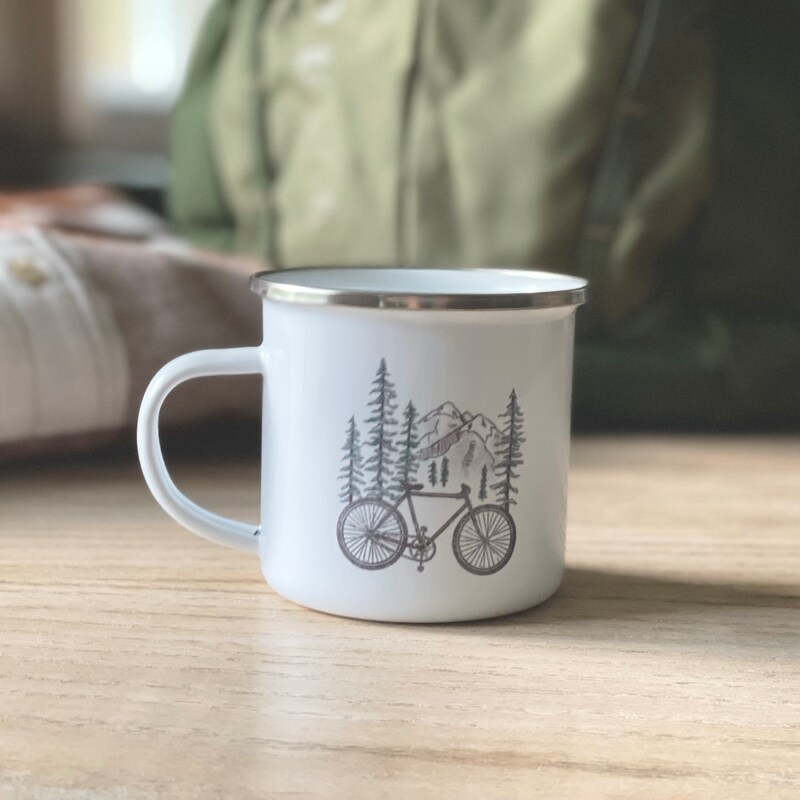 Bike Mug - Etsy