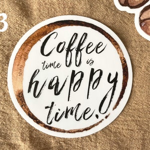Coffee Sticker Pack/ Coffee Stickers/ Coffee Sticker Bundle/ Bulk ...