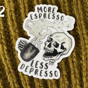 Coffee Sticker Pack/ Coffee Stickers/ Coffee Sticker Bundle/ Bulk ...