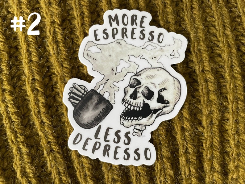 Coffee Sticker Pack/ Coffee Stickers/ Coffee Sticker Bundle/ Bulk ...
