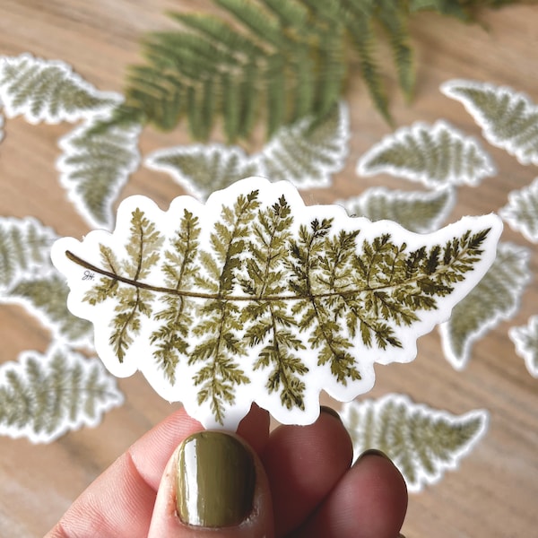 Fern Sticker - Etsy