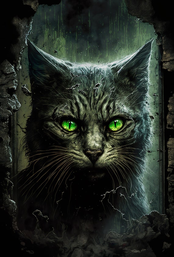 Zombie Cat Art