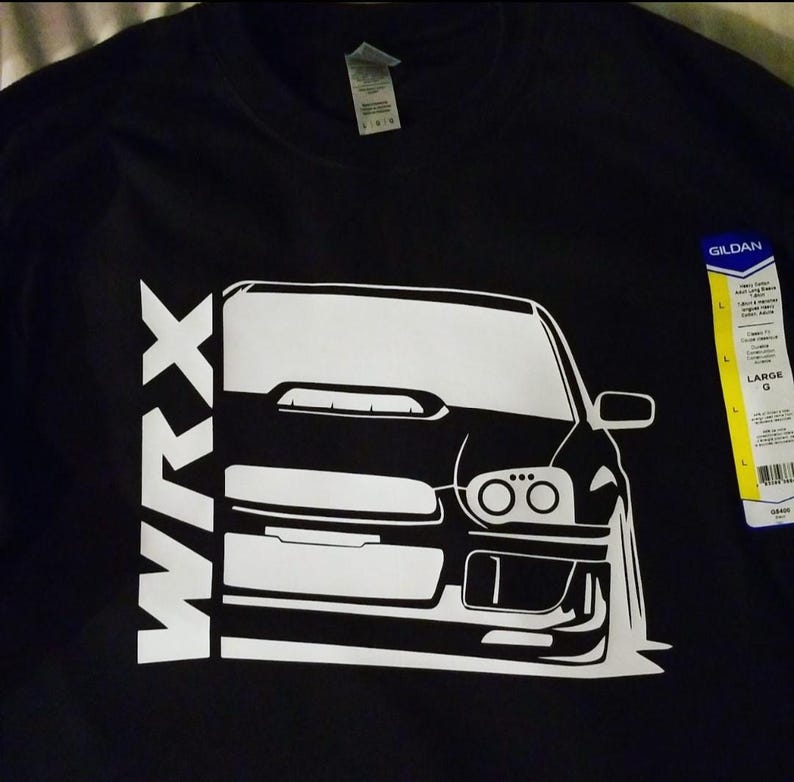 Subaru WRX Silhouette Shirts - Multiple Designs - Etsy