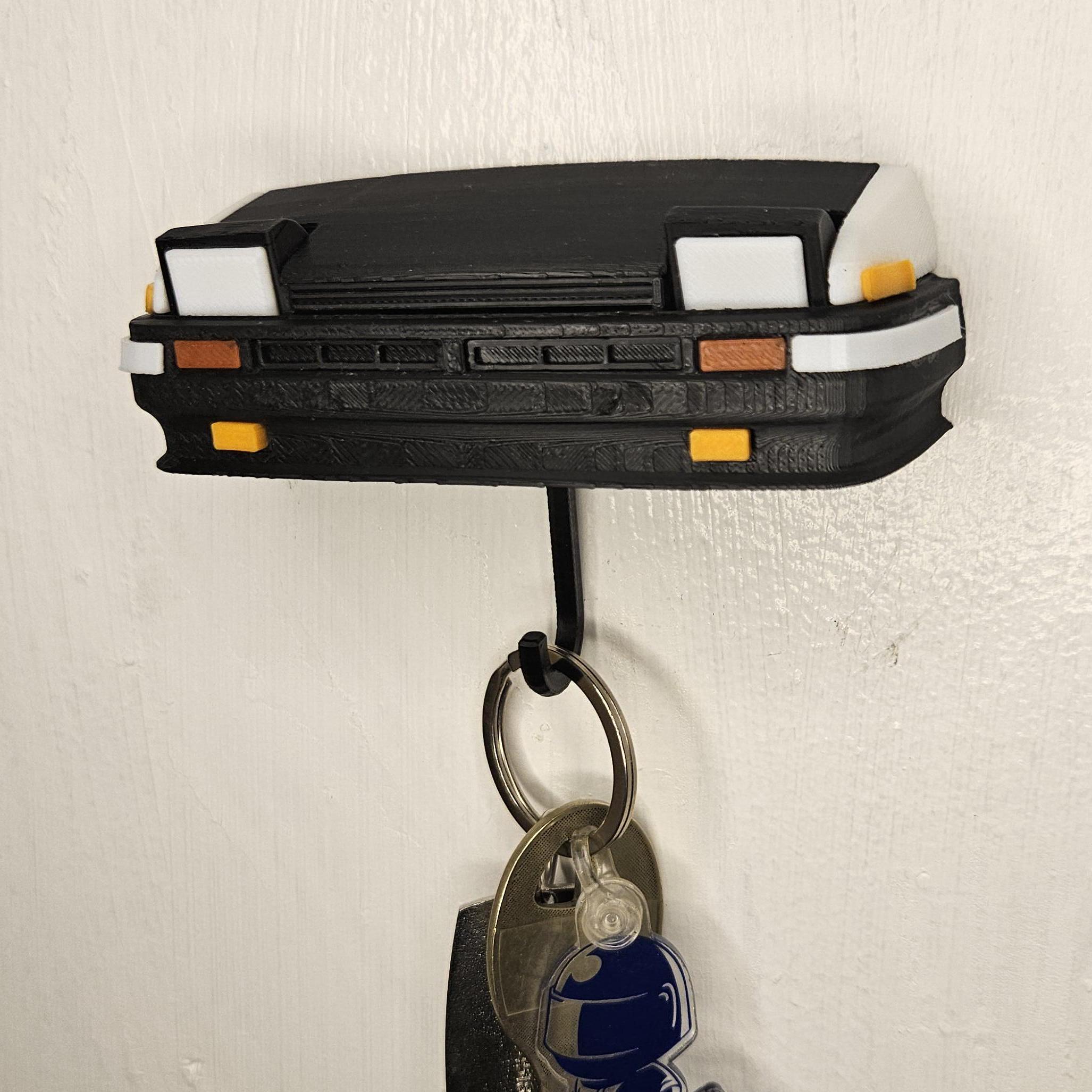 AE86 Trueno Toyota Pop up LIGHT UP Headlight Key Holder - Initial D Fan ...