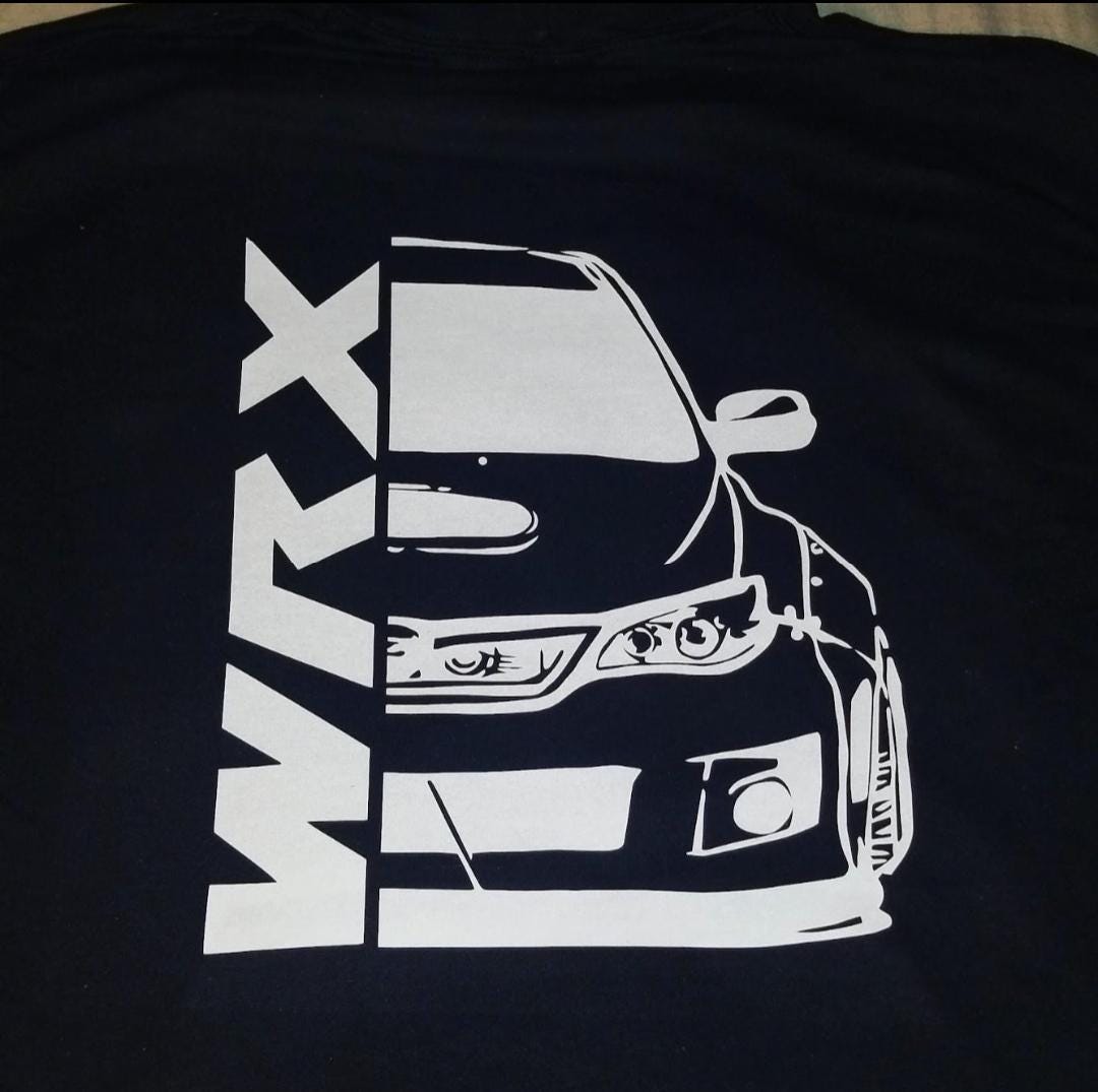 Subaru WRX Silhouette Shirts - Multiple Designs - Etsy