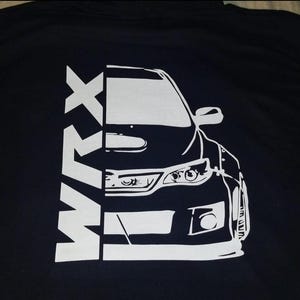 Subaru WRX Silhouette Shirts - Multiple Designs - Etsy