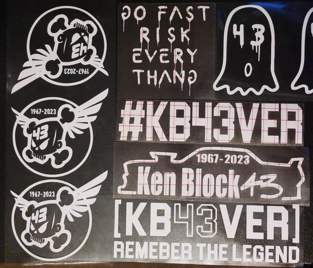Ken Block 43 Vinyl Decal - Etsy