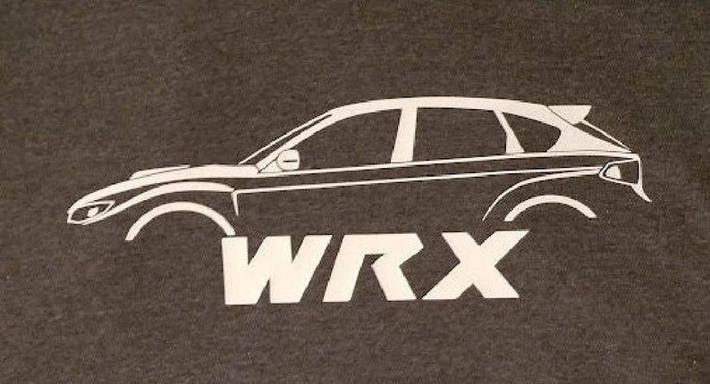 Subaru WRX Silhouette Shirts - Multiple Designs - Etsy