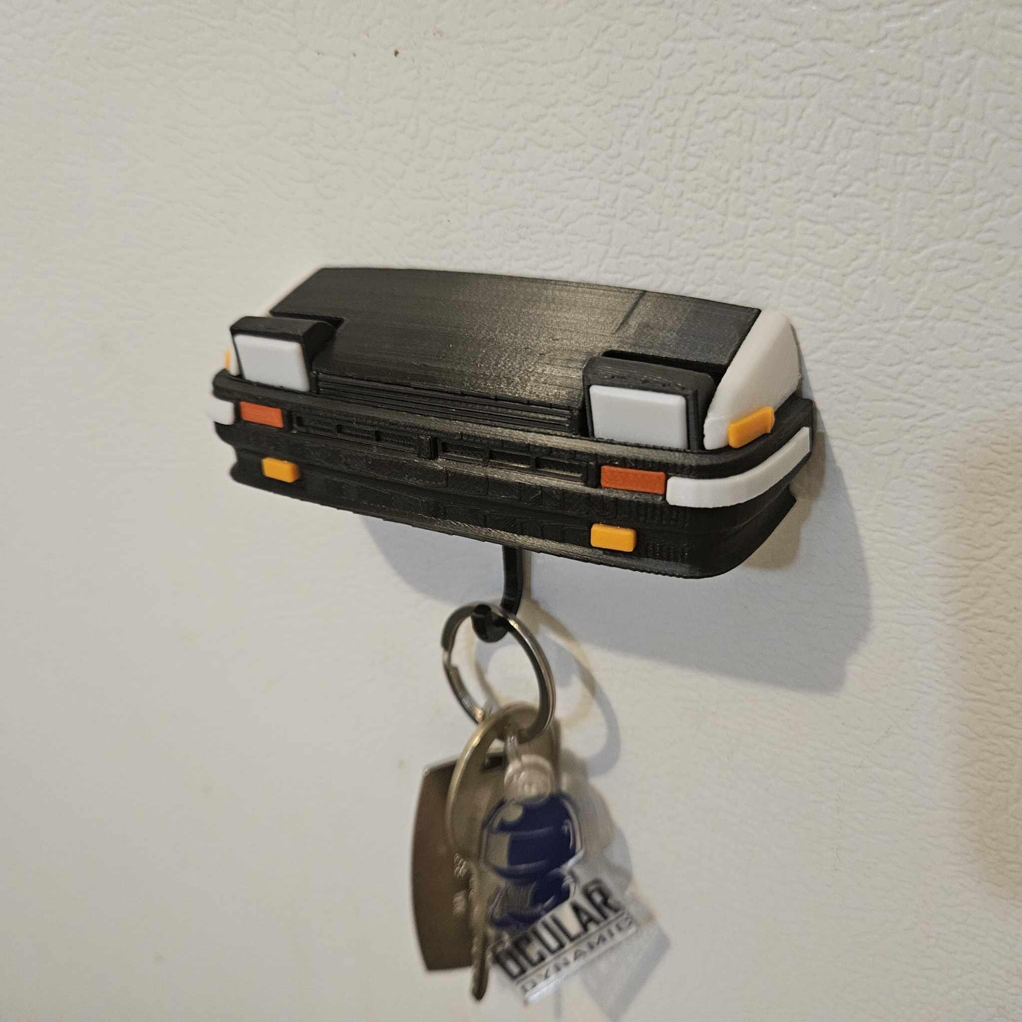 AE86 Trueno Toyota Pop up LIGHT UP Headlight Key Holder - Initial D Fan ...