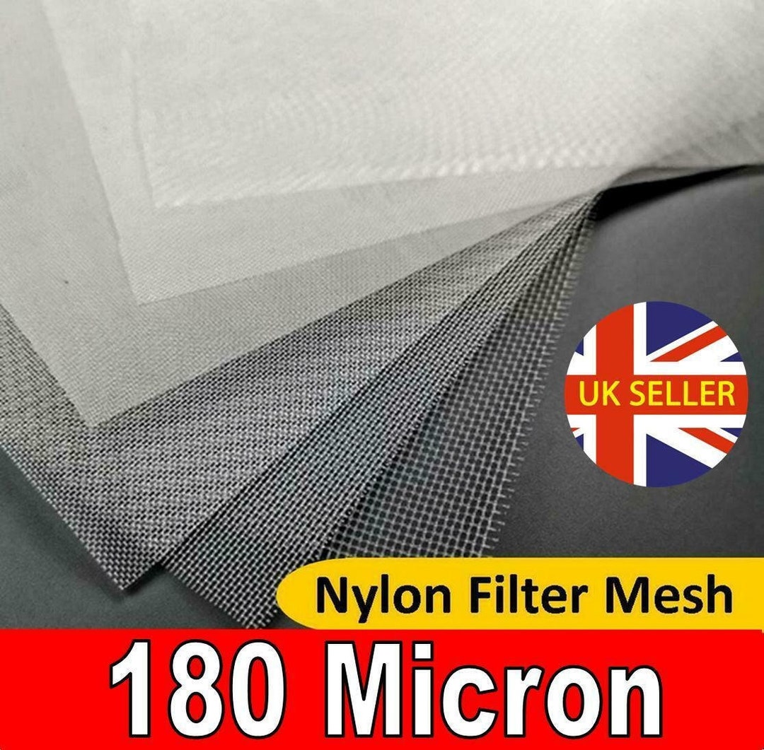180 Micron Nylon Mesh - Filter, Wine, Beer, Cider, Soap, Straining ...
