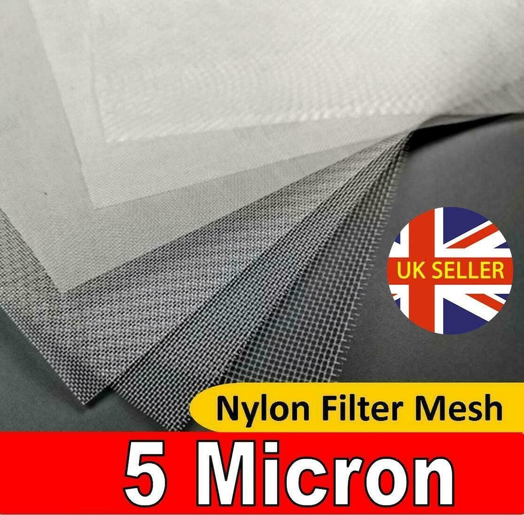 5 Micron Nylon Mesh - Filter, Wine, Beer, Cider, Soap, Straining ...