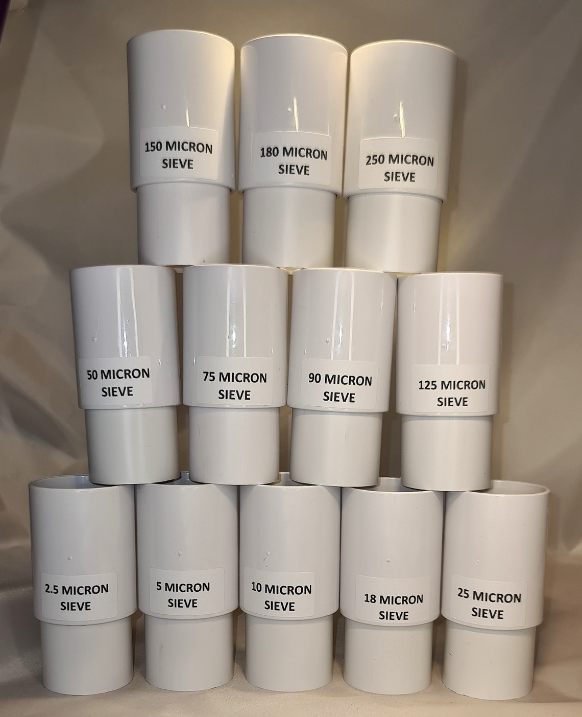 Stackable Nylon Mesh Micron Sieve for Zooplankton/homebrew, Filter ...