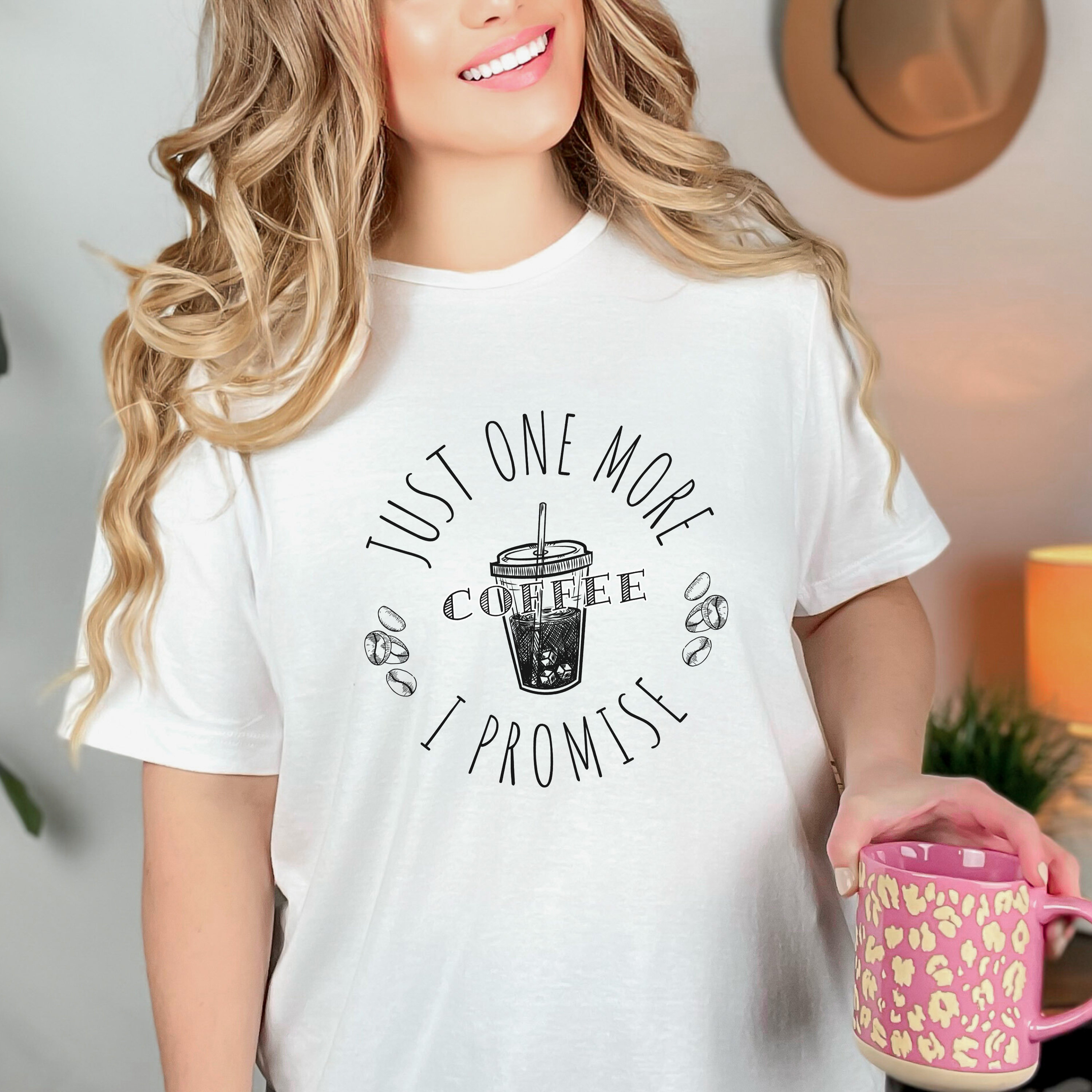 Funny Coffee T-shirt Gift for Coffee Lover Trendy Coffee Shirt for ...