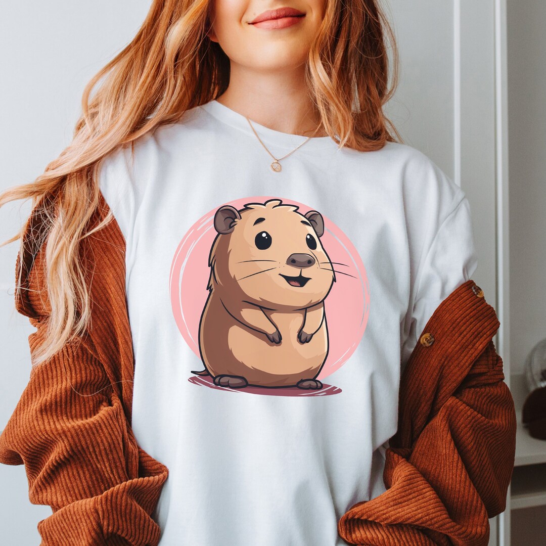 Cute Wombat Gift Shirt for Animal Lover, Wombat Graphic Tee, Positive ...
