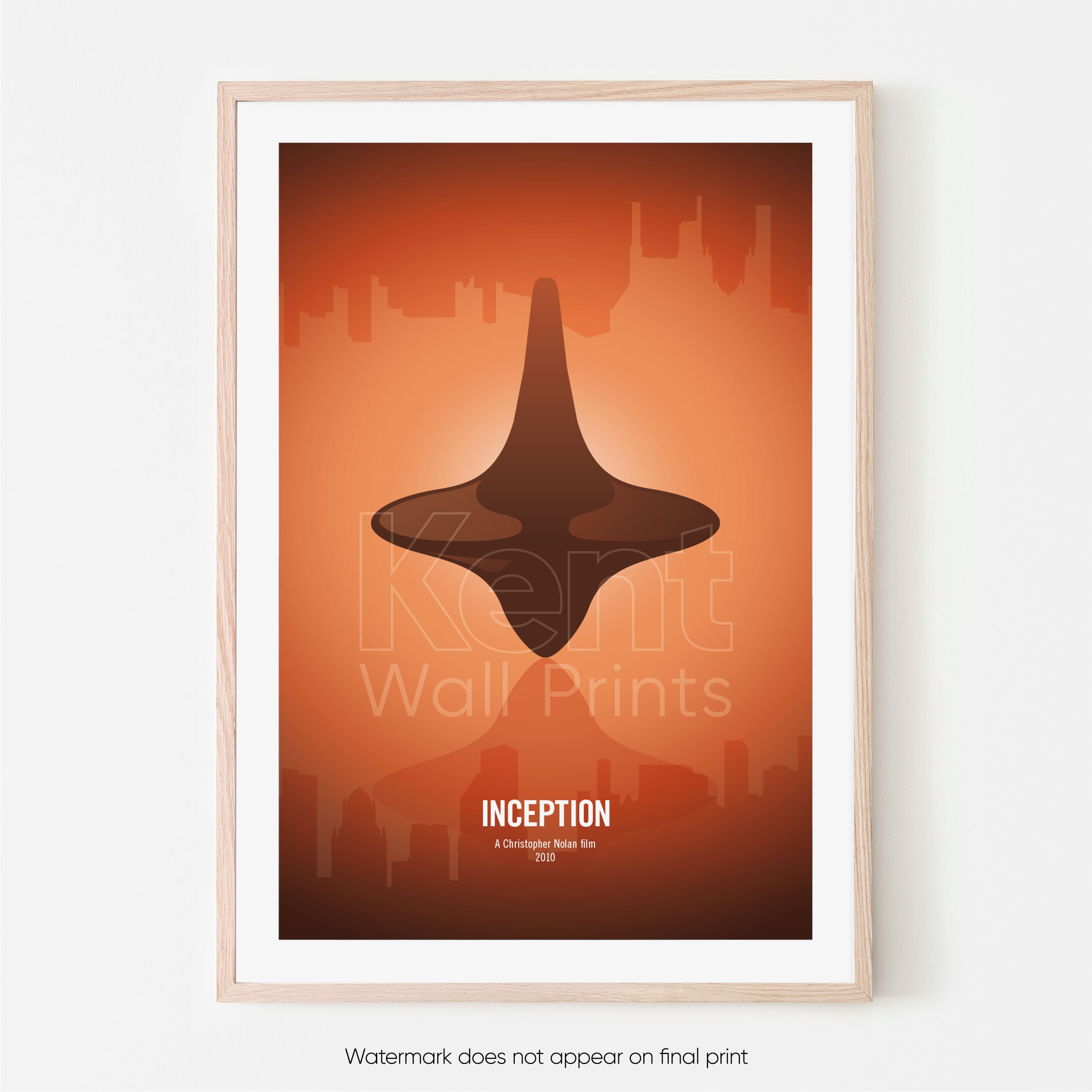 Inception Poster Minimalist