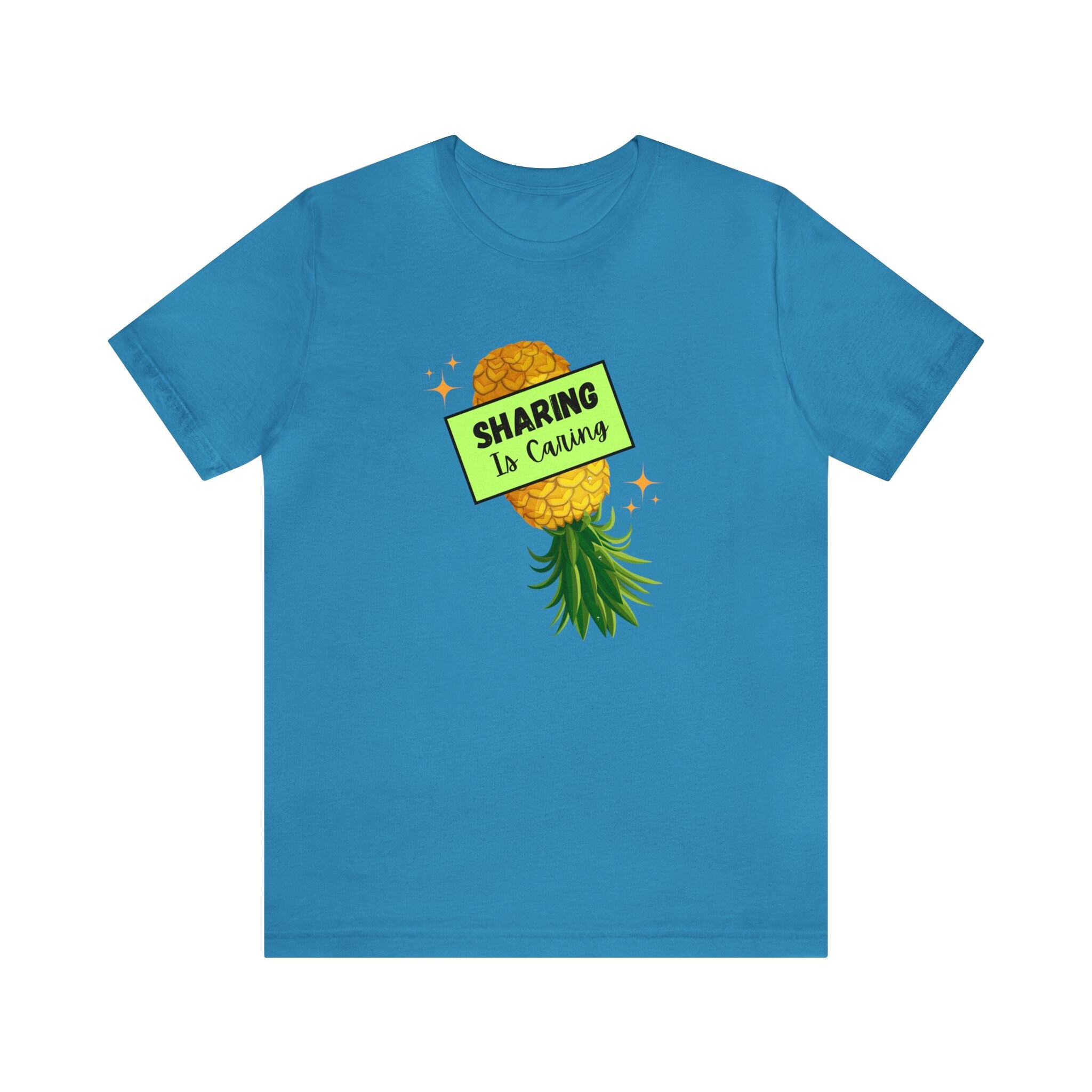 Sharing is Caring Upside Down Pineapple Funny Swinger Tee Shirt - Etsy