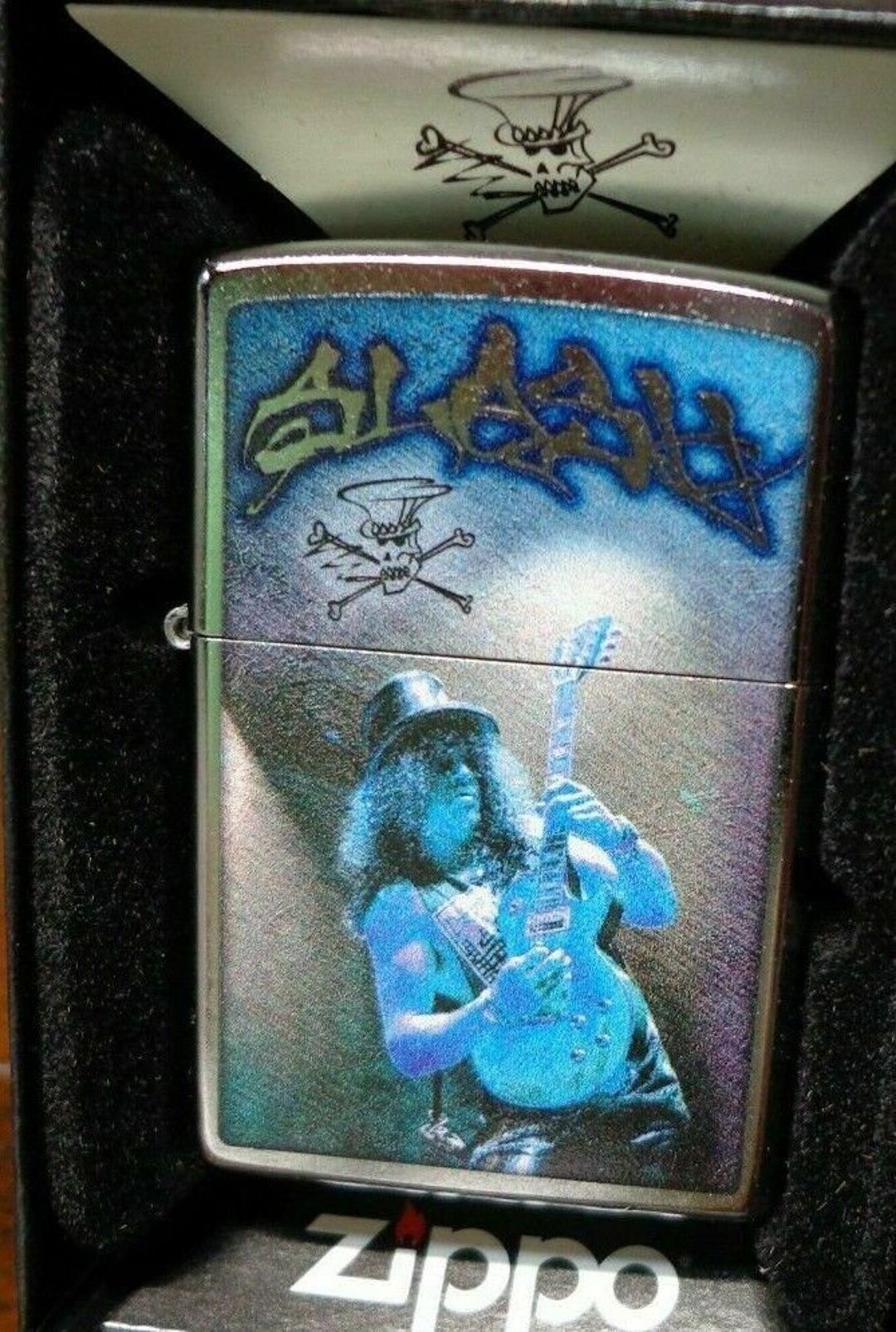 Rare Slash Guitar Concert Zippo Lighter - Etsy