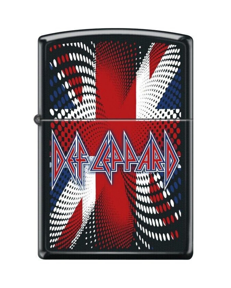 Sharp Def Leppard UK Flag Zippo Lighter - Etsy