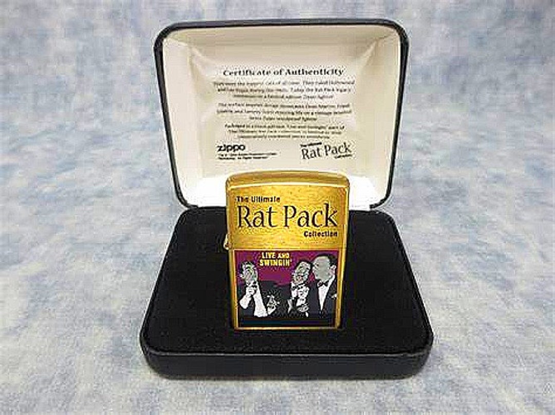 Ultimate 2004 Limited Edition Rat Pack Sinatra Martin Sammy Zippo 798 ...
