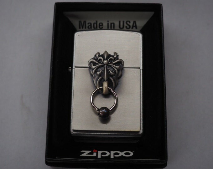 Rare Gorgeous Gothic Piercing Emblem Zippo Lighter - Etsy