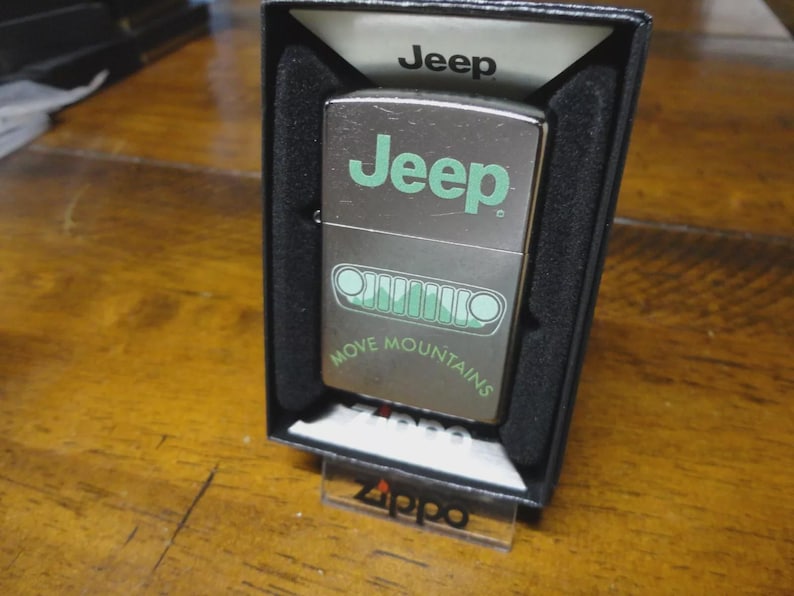 Sharp Jeep Move Mountains Zippo Lighter - Etsy